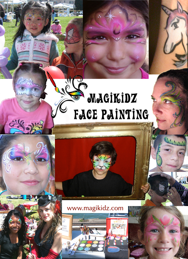 FacePaint_Collage | MAGIKIDZ